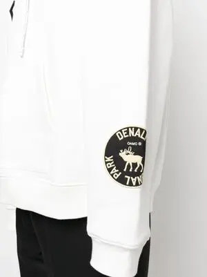 OAMC Logo-embroidered Drawstring Hoodie
