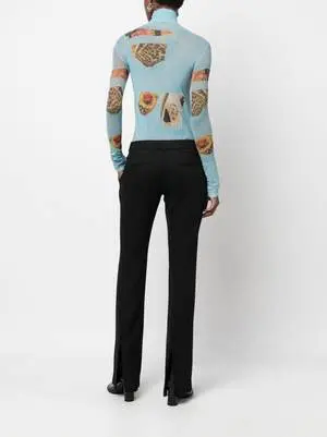 Acne Studios Low-rise Flared Trousers