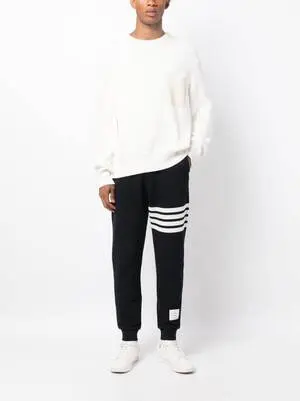 Thom Browne 4-bar Cotton Track Pants