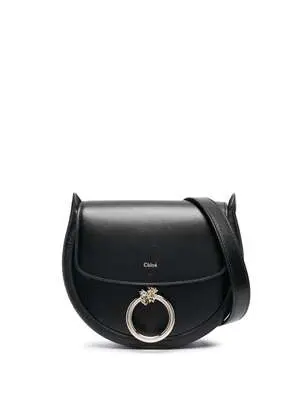 Chloé Arlene Leather Crossbody Bag - Black