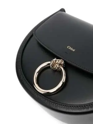 Chloé Arlene Leather Crossbody Bag - Black