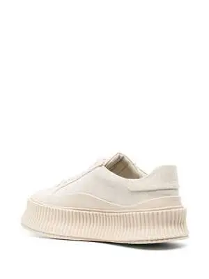 JIL SANDER Low-top Leather Sneakers