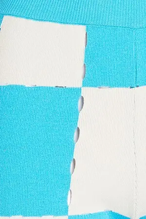 Jacquemus Gelato Checked Cotton-blend Shorts