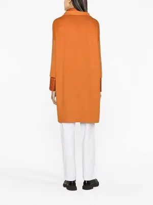 Herno Funnel-neck Single-breasted Coat