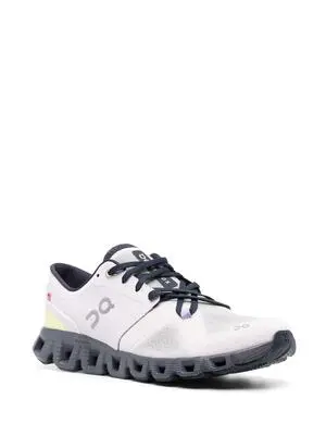 On Cloud X 3 Lace-up Sneakers - Pink
