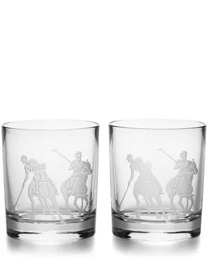Ralph Lauren Garrett Double Old Fashioned Glass - Neutrals