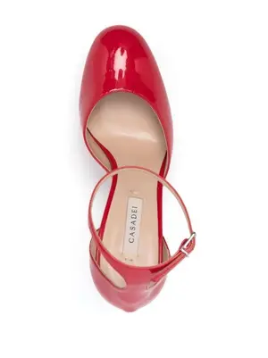 Casadei 115mm Patent Platform Pumps