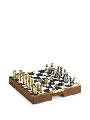 Ralph Lauren Fowler Chess And Draughts Game Set - Multicolour