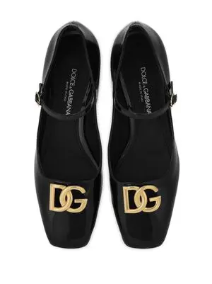 Dolce & Gabbana Logo-plaque Mary Jane Shoes