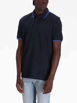 BOSS Logo-emed Cotton Polo Shirt