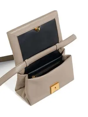 Marni Small Prisma Leather Shoulder Bag