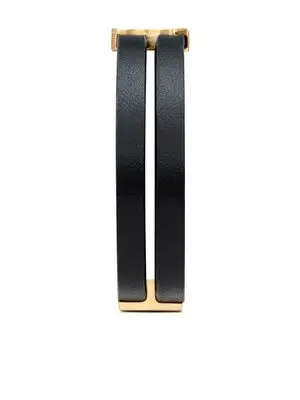Saint Laurent Cassandre Double-strap Bracelet