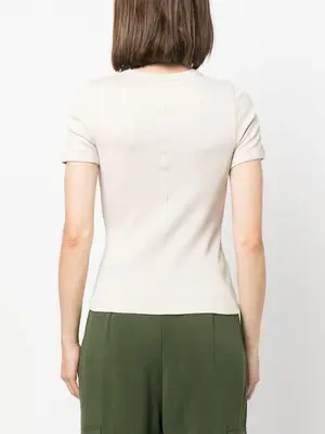 FLORE FLORE Crew-neck Cotton T-shirt