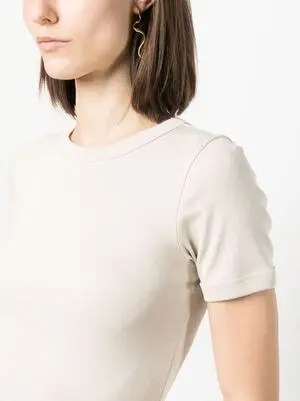 FLORE FLORE Crew-neck Cotton T-shirt