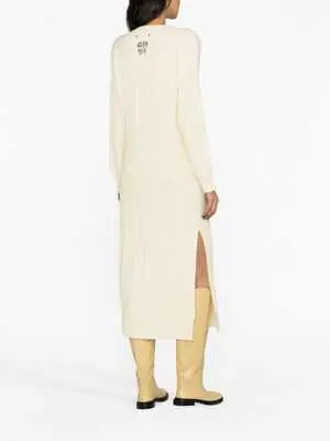 GOLDEN GOOSE Cable-knit Crew Neck Dress