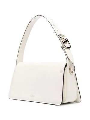 Valentino Garavani Vlogo Signature Shoulder Bag - White