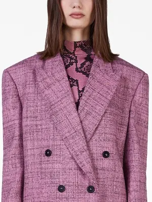 Stella McCartney Double-breasted Wool Blazer