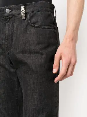 Moschino Dark Wash Slim-fit Jeans