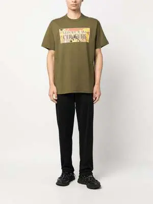Versace Logo-print Cotton T-shirt