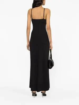 MURMUR Embellished Maxi Dress - Black