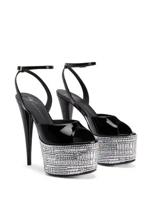 GIUSEPPE ZANOTTI 150mm Gz Aida Platform Sandals