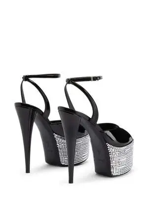 GIUSEPPE ZANOTTI 150mm Gz Aida Platform Sandals