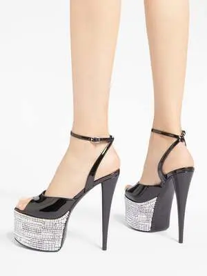 GIUSEPPE ZANOTTI 150mm Gz Aida Platform Sandals
