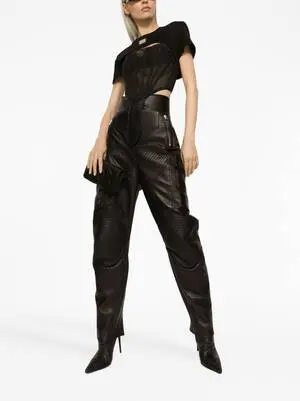 Dolce & Gabbana Panelled High-waisted Trousers