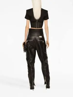 Dolce & Gabbana Panelled High-waisted Trousers