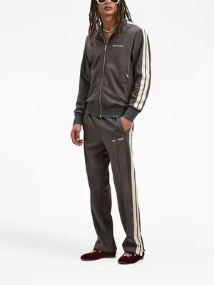 Palm Angels Logo-print Side-stripe Track Pants