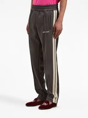 Palm Angels Logo-print Side-stripe Track Pants