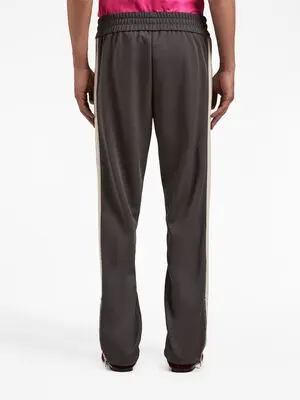 Palm Angels Logo-print Side-stripe Track Pants