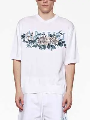 Amiri Logo-print Cotton T-shirt