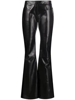 TOM FORD Flared Leather Trousers