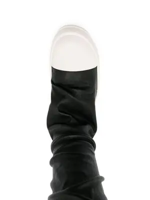 Rick Owens Stocking Over-the-kee Boots - Black