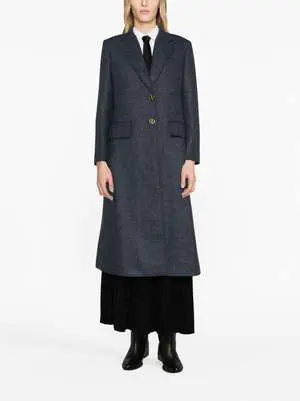 Thom Browne Single-breasted Wool Coat