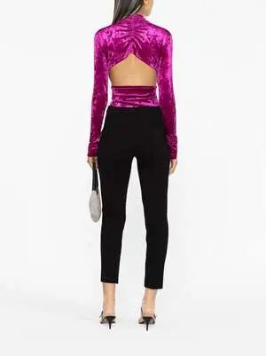 Pinko Slim-fit Tailored Trousers - Black