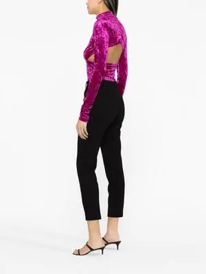 Pinko Slim-fit Tailored Trousers - Black