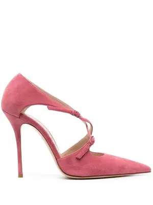 Casadei Anna 105mm Heeled Pumps - Pink