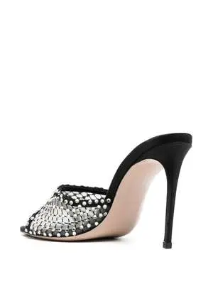 LE SILLA 100mm Gilda Crystal-embellished Sandals