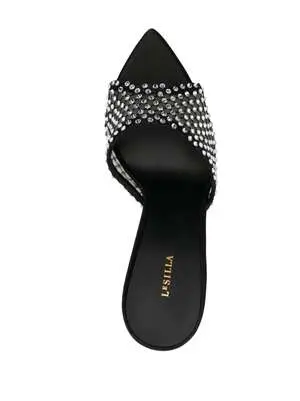 LE SILLA 100mm Gilda Crystal-embellished Sandals