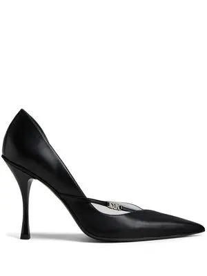 Dsquared2 Pointed-toe Leather Pumps - Black
