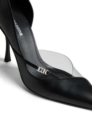 Dsquared2 Pointed-toe Leather Pumps