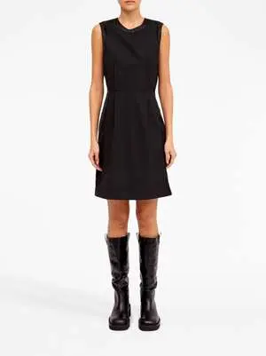MAISON MARGIELA Pinstriped Sleeveless Minidress