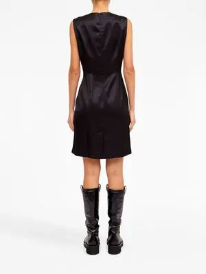 MAISON MARGIELA Pinstriped Sleeveless Minidress