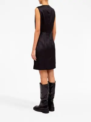 MAISON MARGIELA Pinstriped Sleeveless Minidress