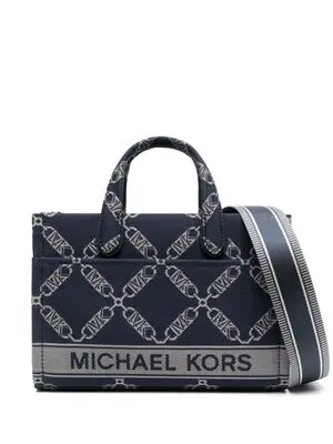 Michael Kors Gigi Empire Logo-jacquard Tote Bag