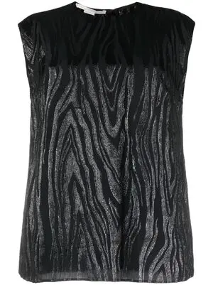 Stella McCartney Moire-effect Tank Top