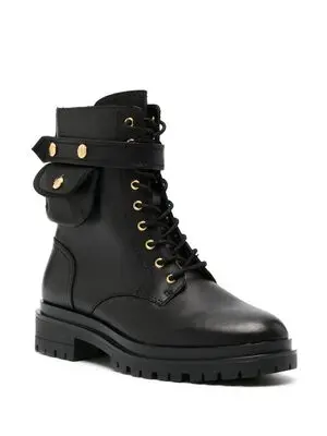 Ralph Lauren Cammie Lace-up Leather Boots