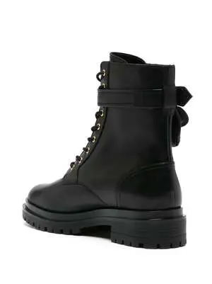 Ralph Lauren Cammie Lace-up Leather Boots